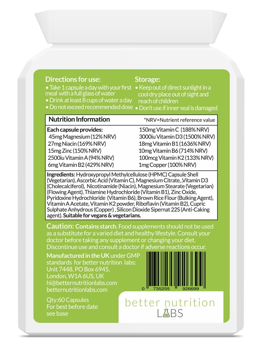 Daily support complex - All-in-one immune support supplement to start ...